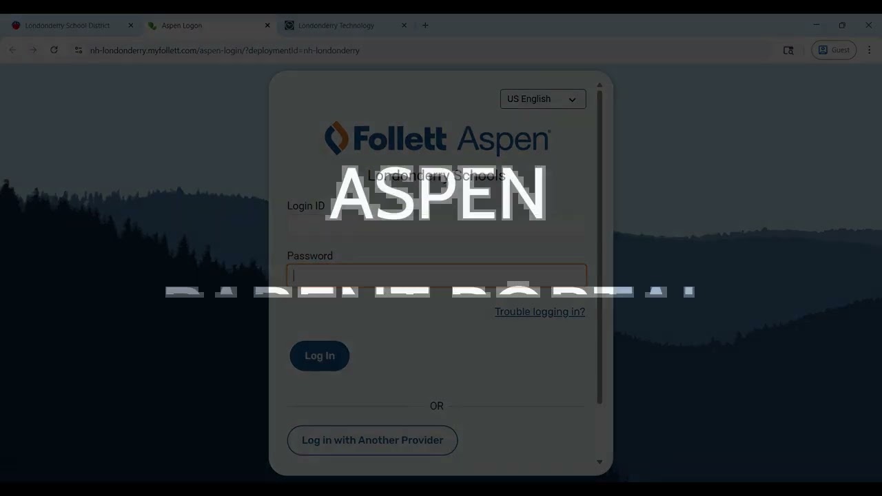 Aspen Parent Portal Log In