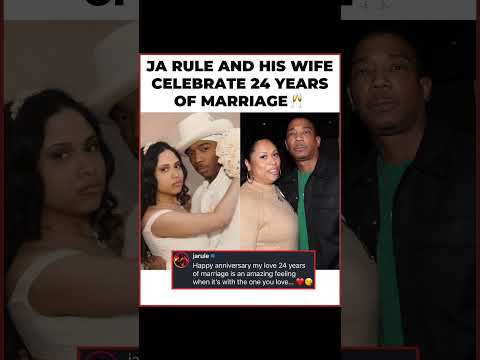 24 Years Strong! Ja Rule & Wifey Prove Real Love Still Exists! #jarule #couple #love #shorts