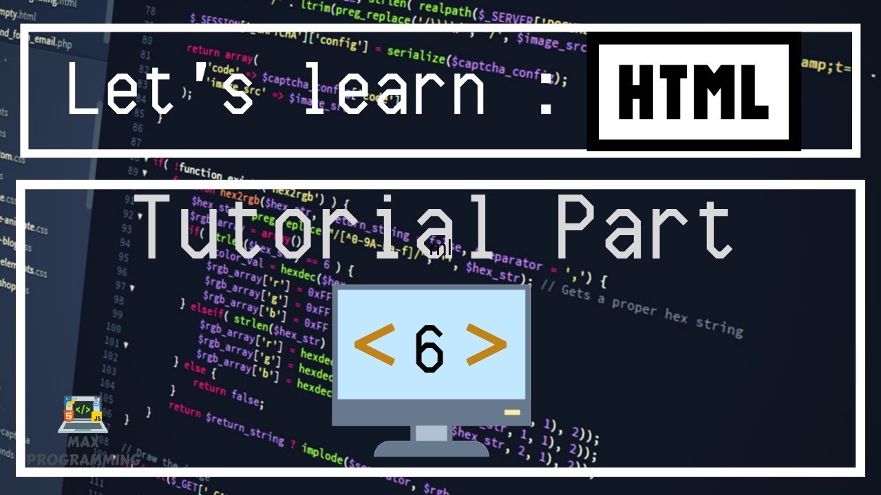 Let's learn: HTML Tutorial 6 - Ordered and Unordered lists