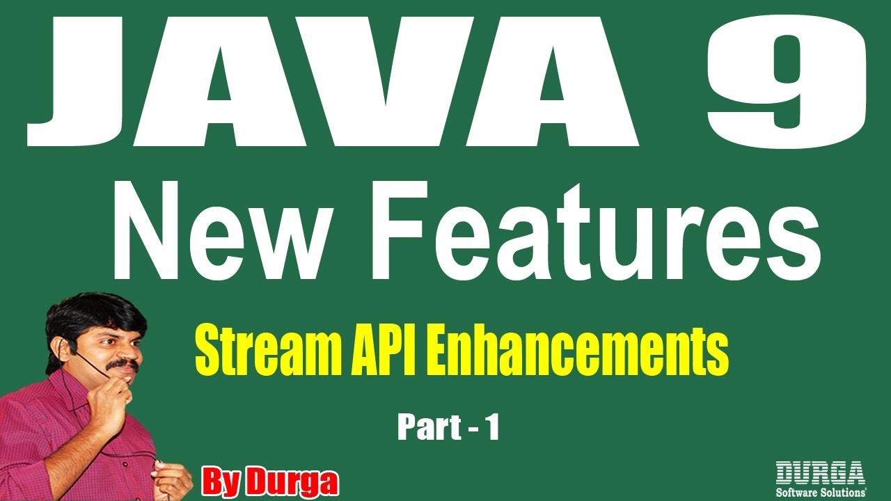 Java 9 || Session - 33 ||  Stream API Enhancements || Part - 1 by Durga Sir