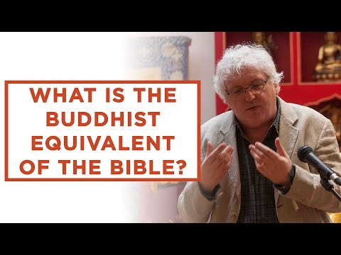 What is the Buddhist equivalent of the Bible?
