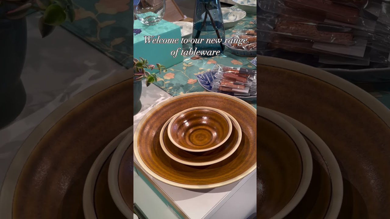 Embark on a journey of culinary delight with our captivating new Japanese tableware at Minimaru!