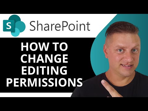 How to Change Editing Permissions in SharePoint | SharePoint Tutorial 2025
