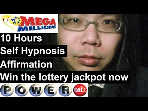 The secret method to win the lottery jackpot tonight! 8 hours law of attraction and self hypnosis