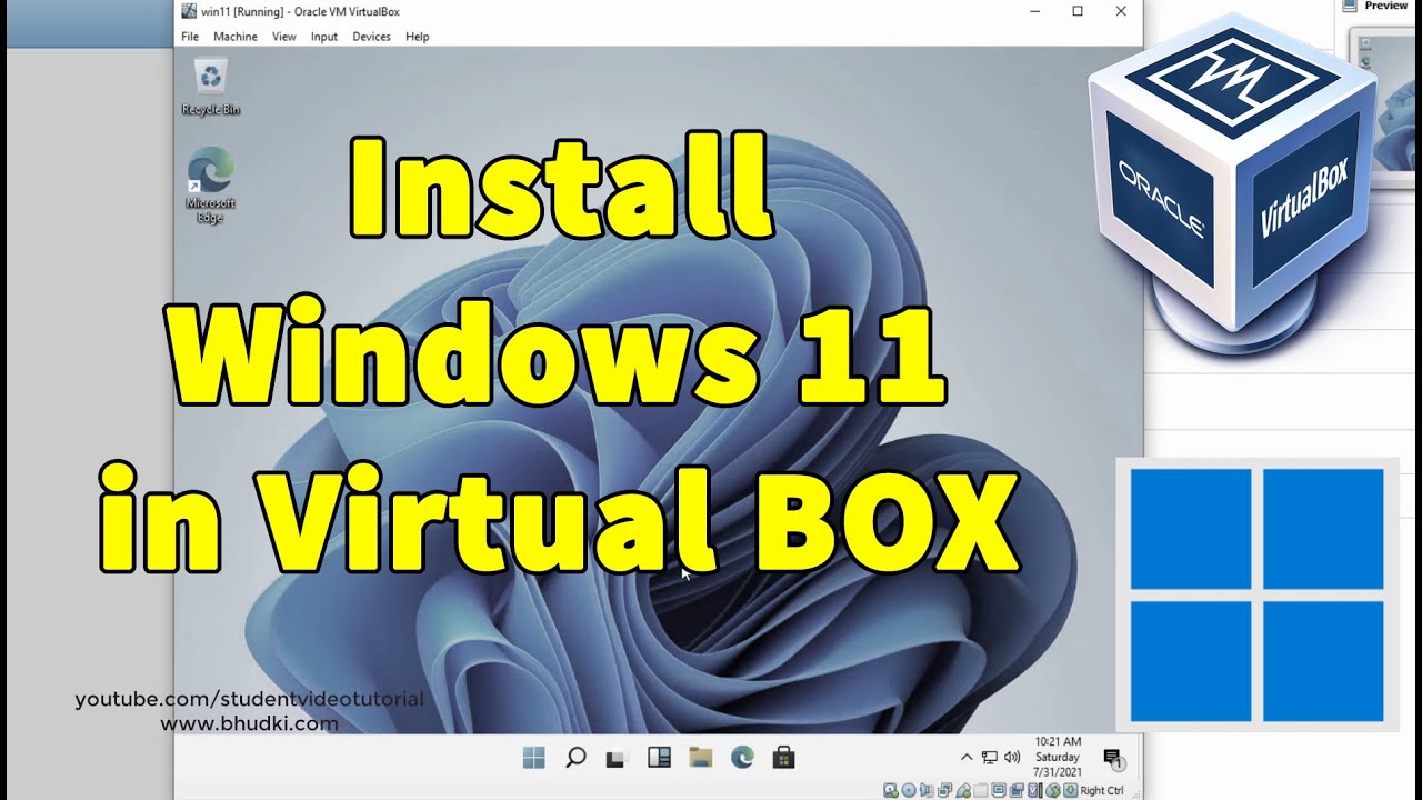 How to install Windows 11 in Virtual box (step by step) | BJ ACH