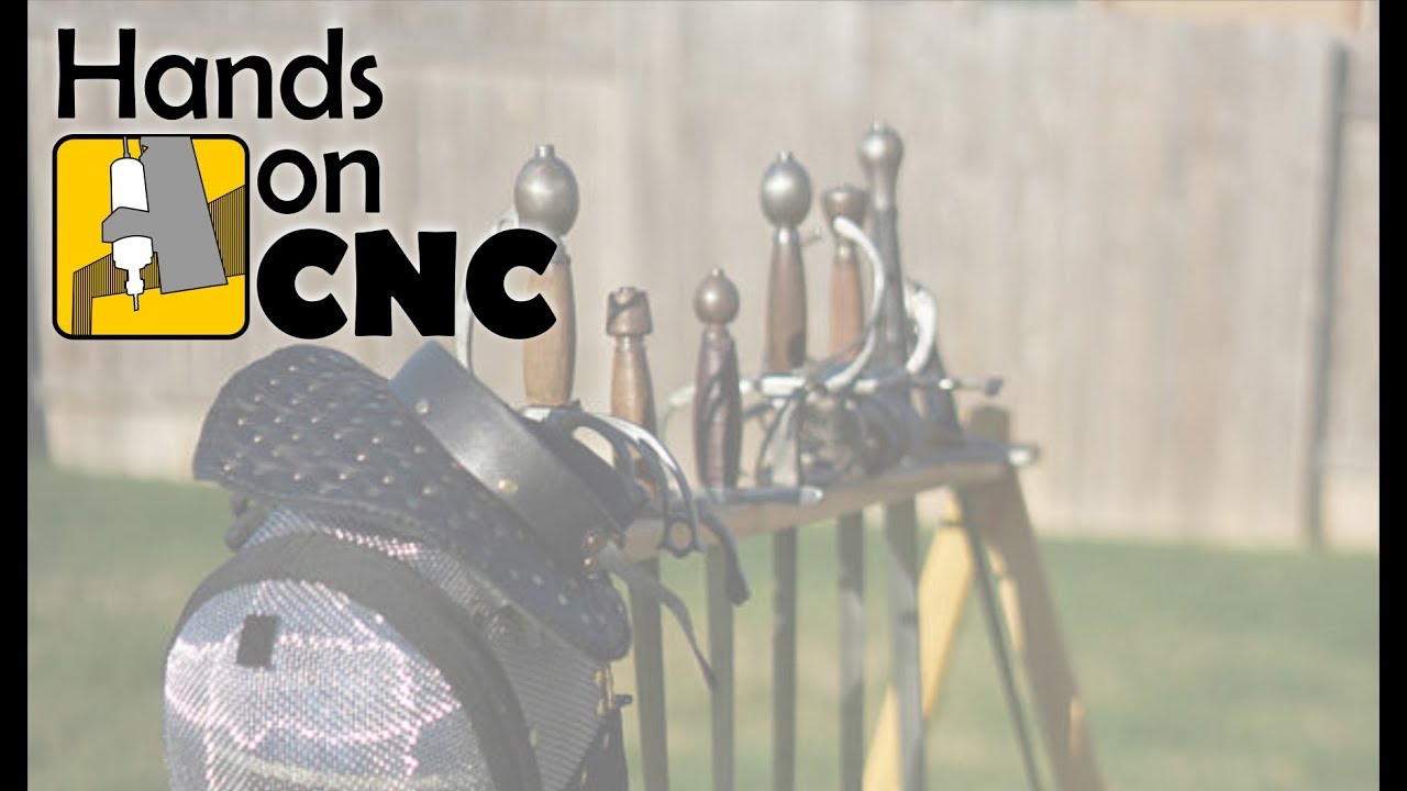Making a Sword Rack on a CNC Router