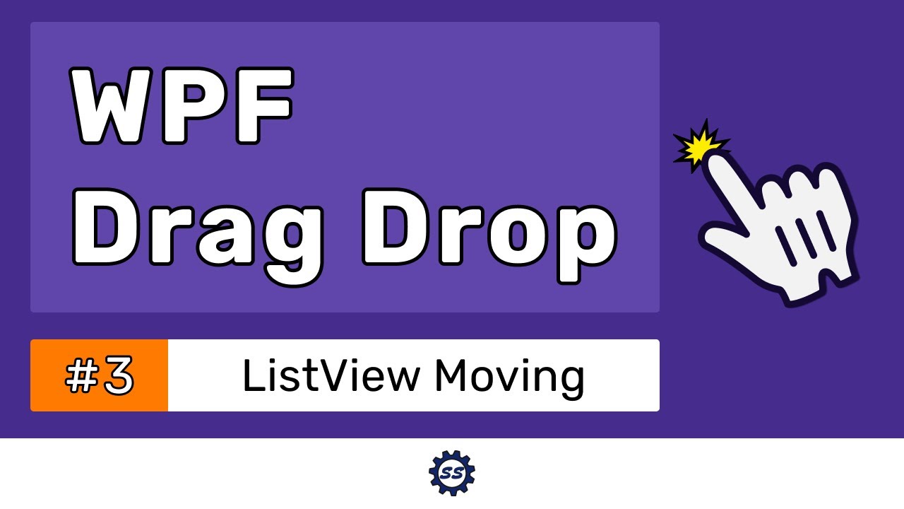 ListViews - WPF DRAG DROP TUTORIAL #3