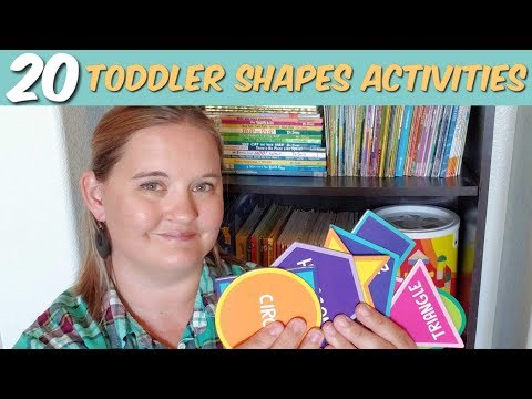 20 Toddler Shapes Activities