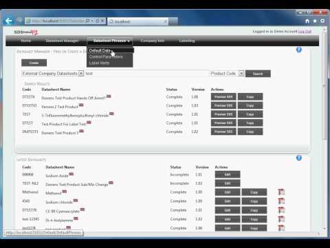 SDSOnline Demo 1