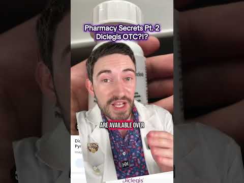 ‼️ Pharmacists know the OTC version of Diclegis… but it’s not what you think 👀 #PharmacySecrets