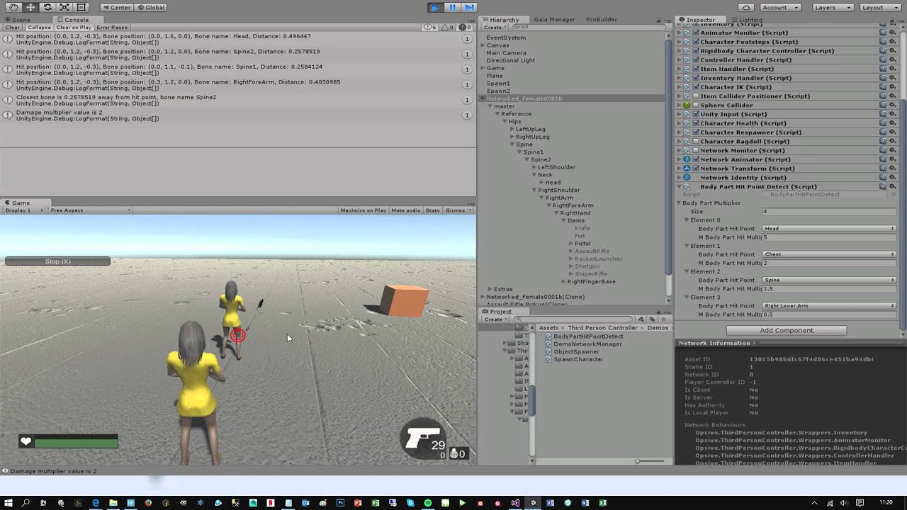 Closest Hit Point Detection in Unity