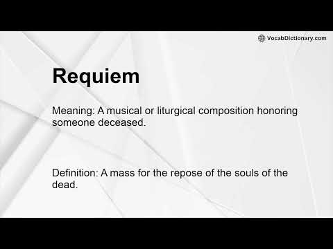 Requiem Meaning