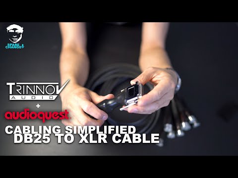 Connect Easier! AudioQuest DB25 to XLR cable