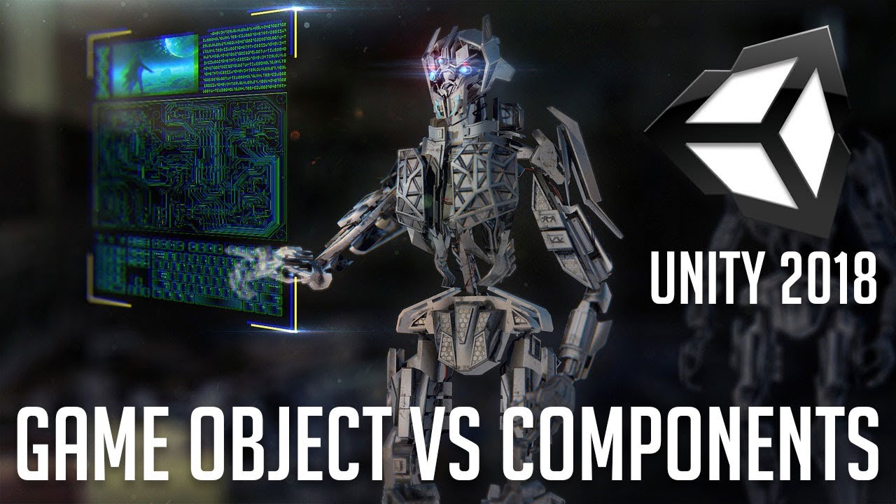 What are Components vs GameObjects Explained | Unity 2018 Tutorial