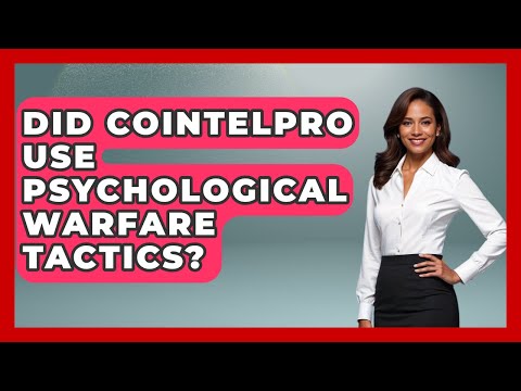 Did COINTELPRO Use Psychological Warfare Tactics? - I'm a 60s Baby