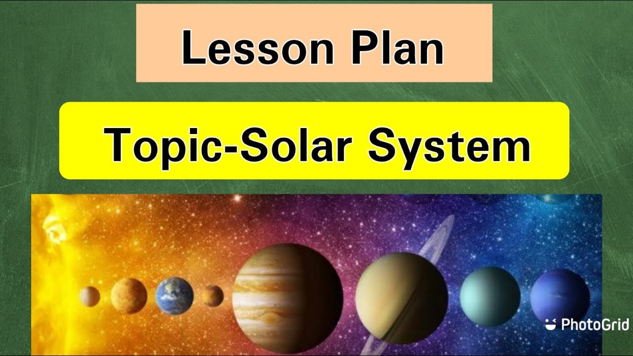 Lesson Plan||Solar System