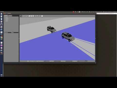 The CAT Vehicle Testbed Demo: Safe navigation of autonomous vehicle using obstaclestopper package