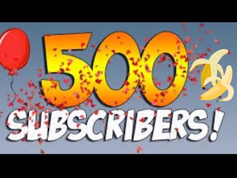 Thank you 500 subscribers 🤗