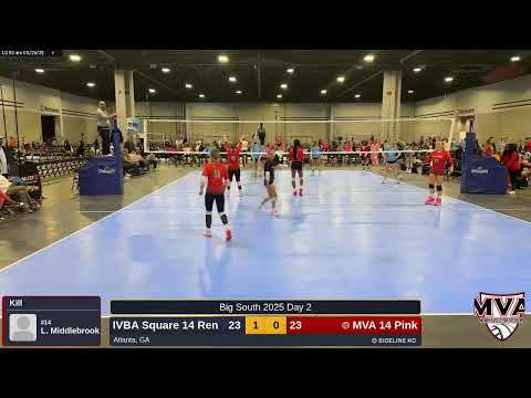 MVA 14 Pink vs. IVBA Square 14 Ren (2025.03.23)