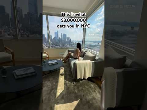 $3,000,000 Home in Hell’s Kitchen NYC | #home #tour #luxury #newyork #shorts