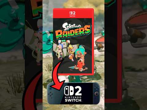 NEW SPLATOON GAME FOR NINTENDO SWITCH 2!!! #splatoon3