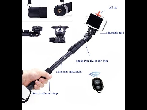 Amazon Selfie Stick leapcama Review
