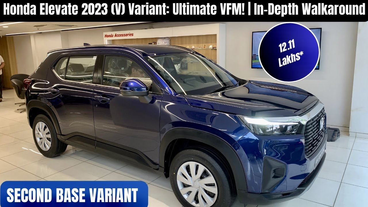 Exploring the Honda Elevate V Variant 🏎️ | Best Value for Your Money? 🤔