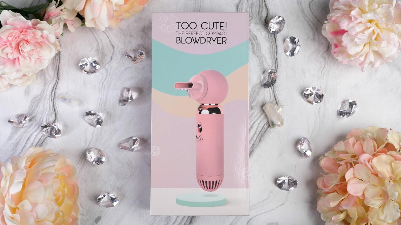 Unboxing the Too Cute Compact Hair Dryer by Aria Beauty