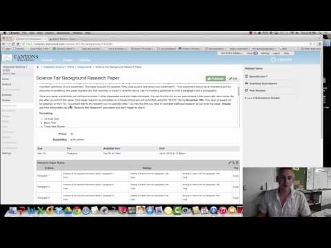 Introduction to Science Fair Background Research Paper