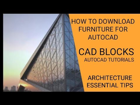 CAD BLOCK FURNITURE | DOWNLOAD FURNITURE | AUTOCAD | TUTORIALS | DIGISKILLS