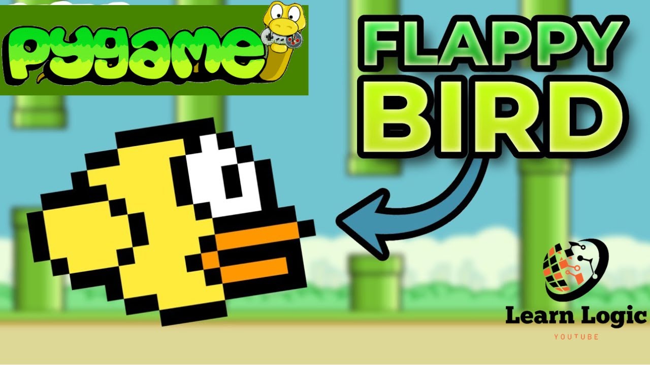Build Flappy Bird in Python with Pygame – Full Tutorial (Under 5 Minutes!)