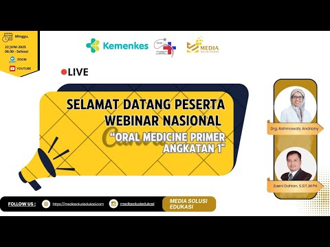 WEBINAR NASIONAL ORAL MEDICINE PRIMER ANGKATAN 1
