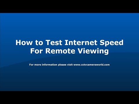 How to Test Internet Speed for Remote Viewing