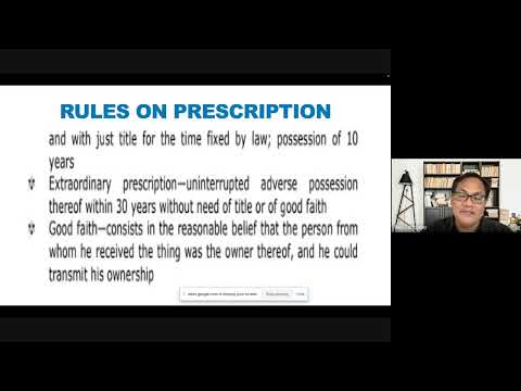 PRESCRIPTION & LACHES:  Definitions & Differentiations #realestateterms #realestatereview