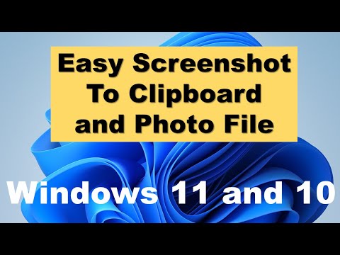 Win + PrtScr - Easy Windows 10 & 11 Screenshot or photo