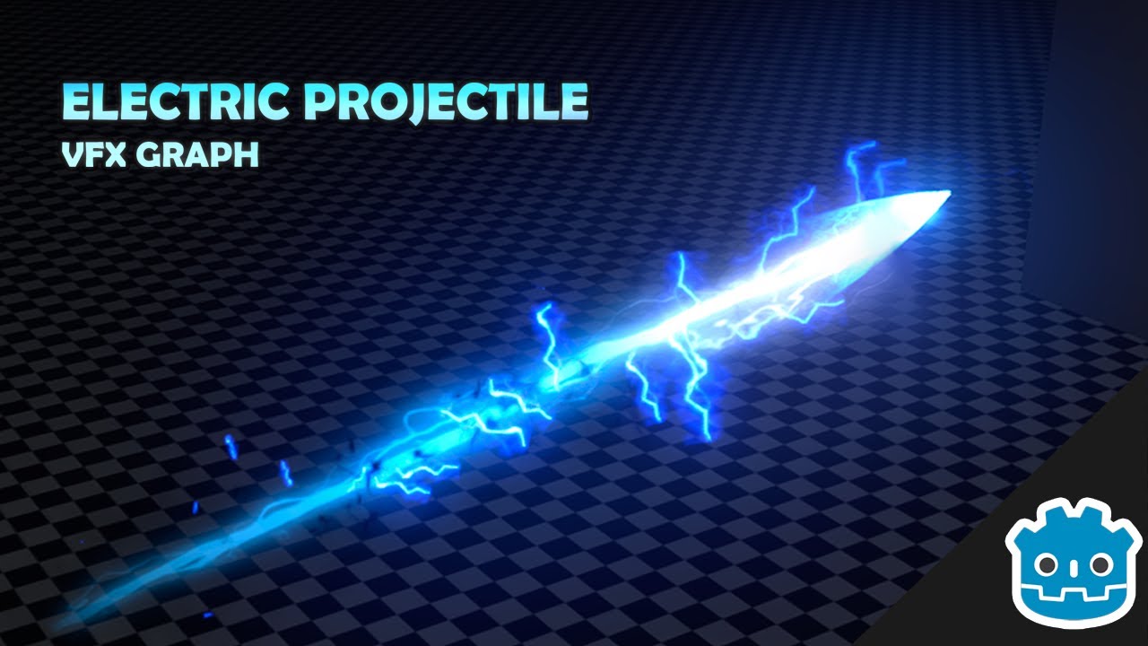 Godot Showcase Vfx Electric Projectile