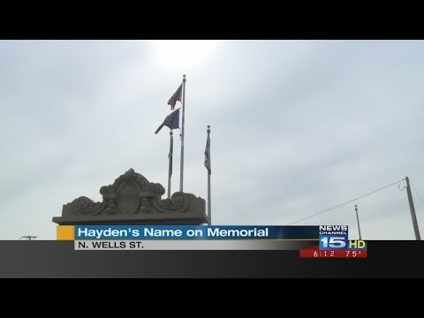 Former Fort Wayne officer's name added to memorial