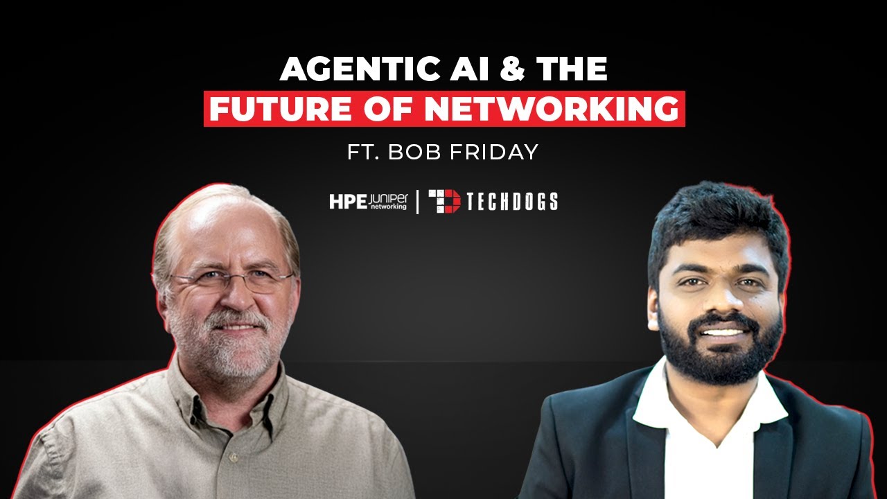 Bob Friday, Chief AI Officer & CTO Enterprise, Juniper Networks On Agentic AI & The Future Of ...
