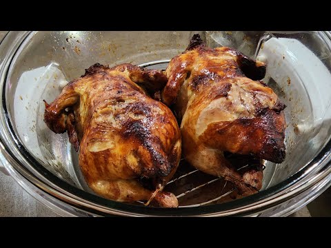 Roast/Turbo Chicken Recipe| Moist, even the chicken breast| #turbomanokrecipe #broilerchicken #moist