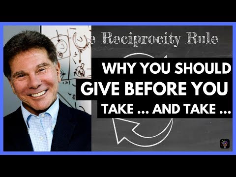 The RECIPROCITY RULE by Robert Cialdini | Influence: The Psychology of Persuasion