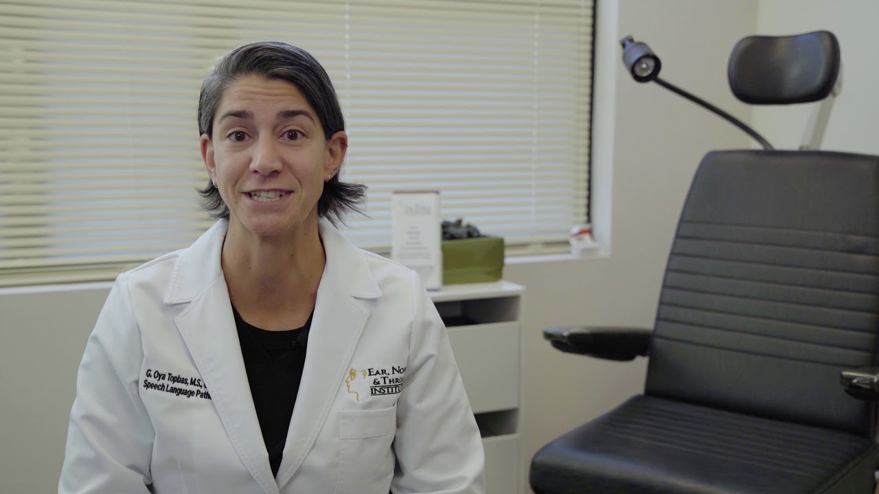 Speech therapy at the ENT Institute