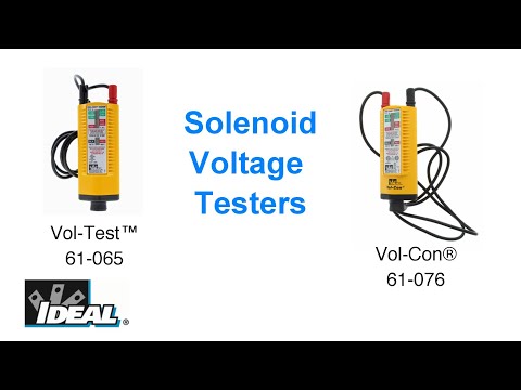 61-076 61-065 Vol-Con Solenoid Voltage Testers