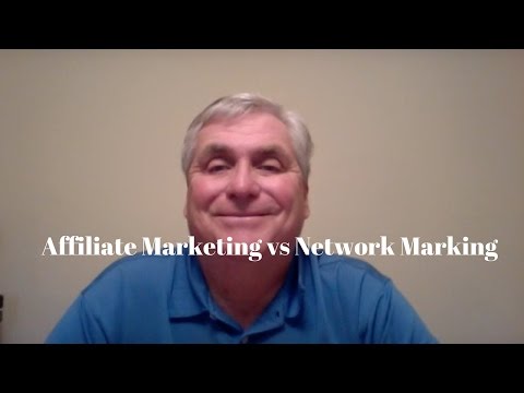 Affiliate Marketing vs Network Marketing