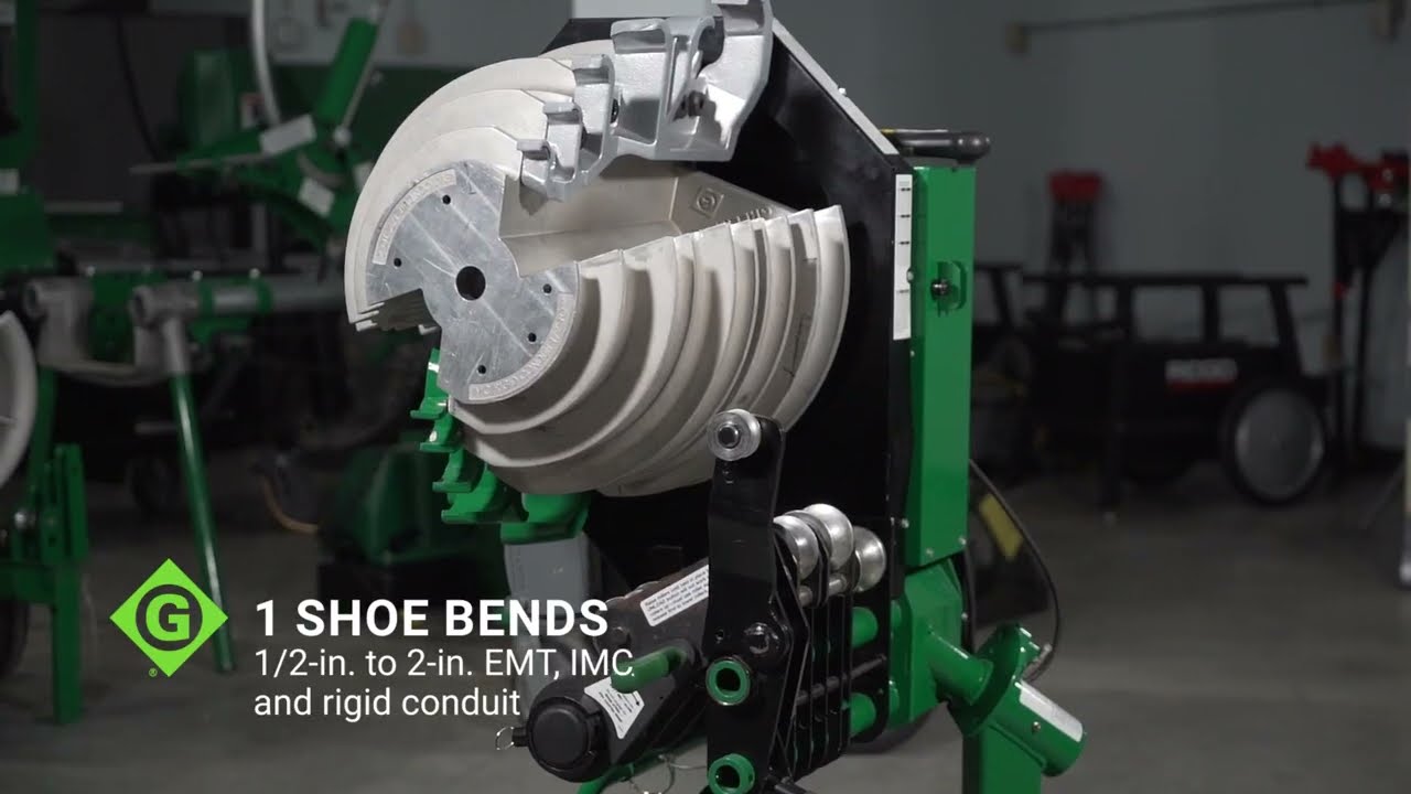 Greenlee 854DX Electric Conduit Bender