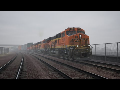 Steam Community :: Video :: Train Sim World 3 | GE ES44C4 BNSF | Intermodal Freight | Cajon Pass ...