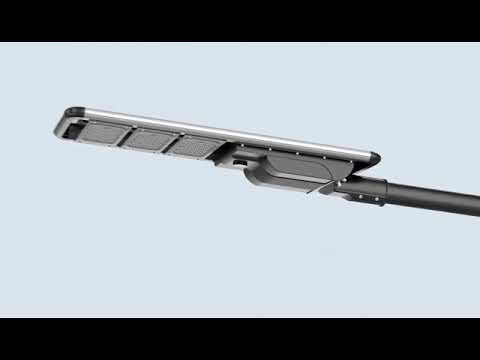 30w 40w 60w 80w 100w 120w IP65 all in one solar street light with motion sensor