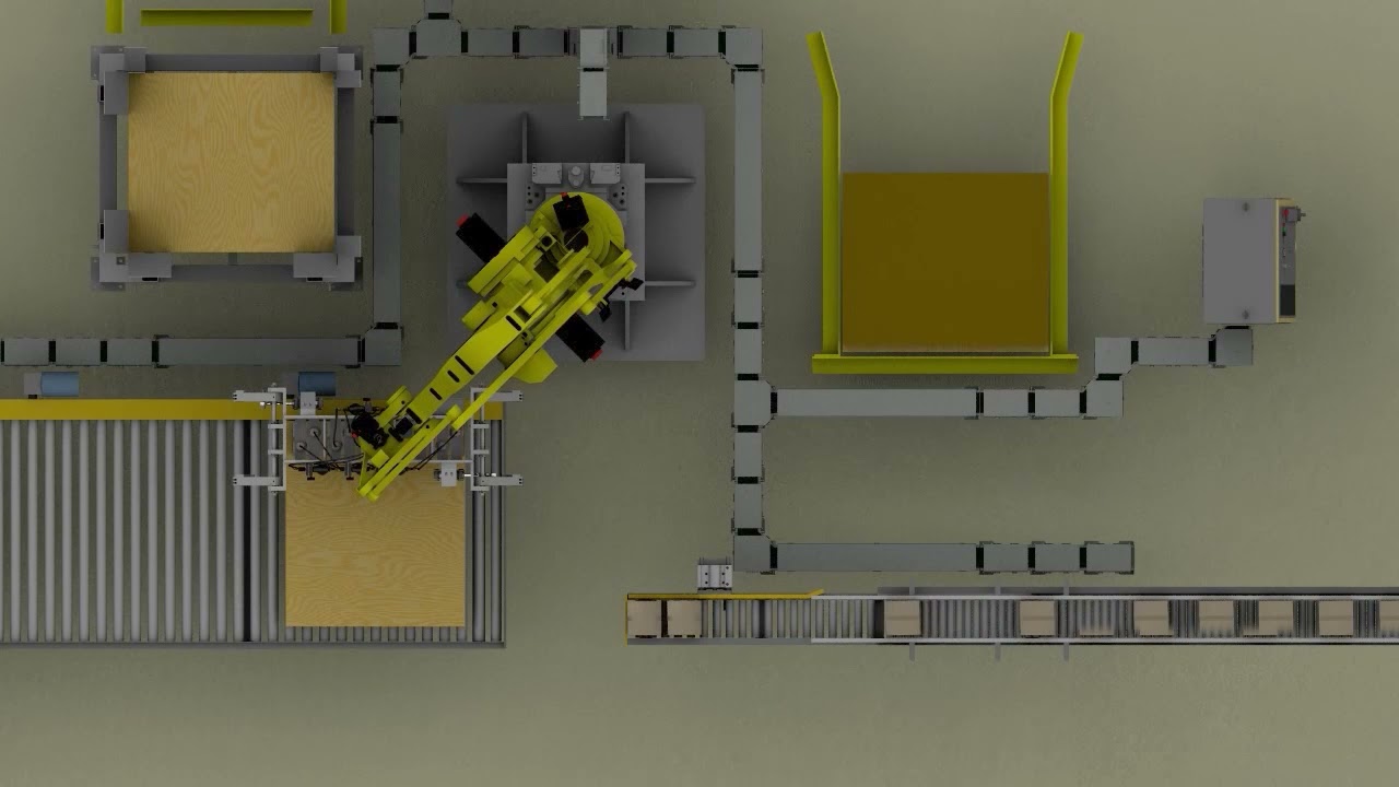 Robotic Palletizing Simulation