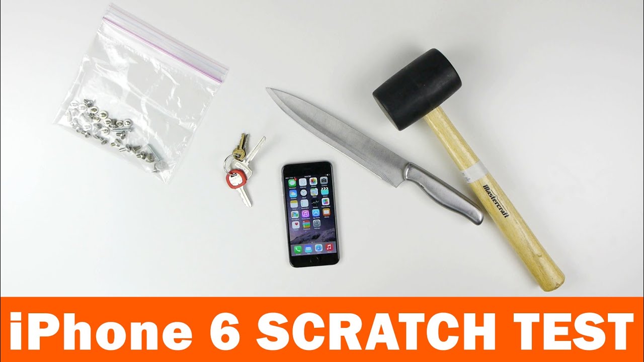 iPhone 6 Scratch and Hammer Test!