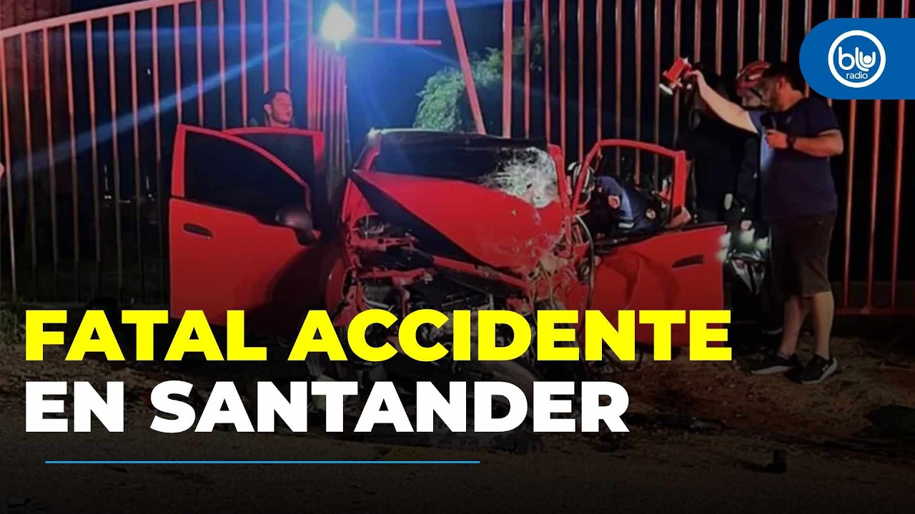 Tragic accident in Barrancabermeja, Santander leaves 2 dead and 4 injured after violent crash