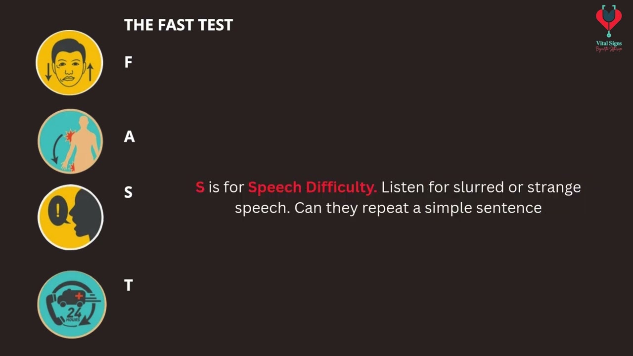 🧠Stroke Warning Signs  | Act FAST — Save a Life!